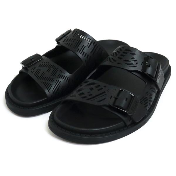 ■商品説明■【問い合わせ番号】200019460019【ブランド】FENDI【参考定価】162,800円【素材】 ラバー ／ レザー【カラー】ブラック ／ ブラック金具【サイズ(cm)】全長：約29.2cm 足の甲幅最大：約10.5cm 表...