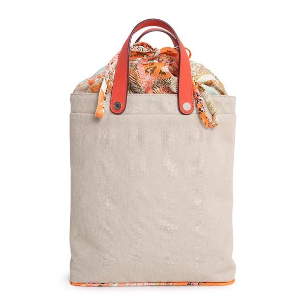 ■商品説明■【問い合わせ番号】200026717019【ブランド】HERMES【参考定価】183,700円【素材】 トワルアッシュ ／  トリヨンクレマンス ／  シルク100％【カラー】Rose Texese(ローズテキサス)×Beige...