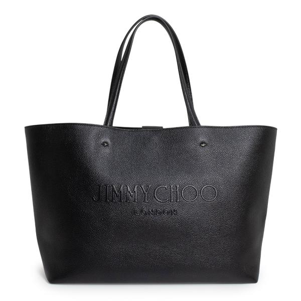 ■商品説明■【問い合わせ番号】200028919019【ブランド】JIMMY CHOO【参考定価】188,100円【素材】 レザー【カラー】ブラック ／ ガンメタル金具【サイズ(cm)】約W(上)51cmx(下)38cmxH29cmxD15...