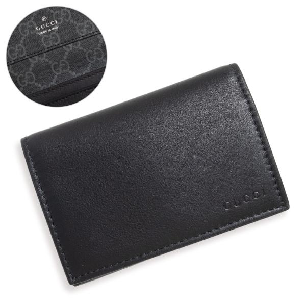 ■商品説明■【問い合わせ番号】200029271019【ブランド】GUCCI【参考定価】59,400円【素材】 スムースレザー ／  GGパターンコーティングファブリック【カラー】ブラック【サイズ(cm)】約W11cmxH9cmxD1.5c...
