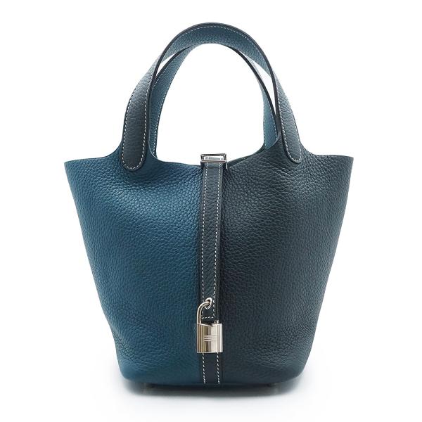 ■商品説明■【問い合わせ番号】200029373019【ブランド】HERMES【素材】 トリヨンクレマンス【カラー】Vert Cypress (ヴェールシプレ)×Vert Bosphore(ヴェールボスフォール) ／ シルバー金具【サイズ(...