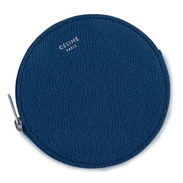 ■商品説明■【問い合わせ番号】200029683019【ブランド】CELINE【素材】 グレインカーフレザー【カラー】メタリックブルー ／ シルバー金具【サイズ(cm)】約W10cmxH10cmxD1.5cm 【仕様】ファスナー開閉式 【重...