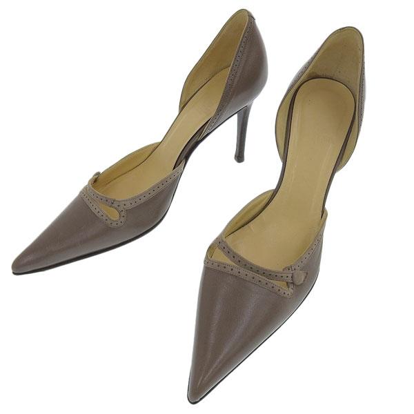 商品タイトル：ボッカチーニ BOCCACCINI レザー ヒール パンプス ブラウン系 size37 [M02903]管理番号：BR07329状態ランク：A状態詳細：一般的な使用感はありますが、使用に問題のない商品です。詳細：表面所々に軽い...