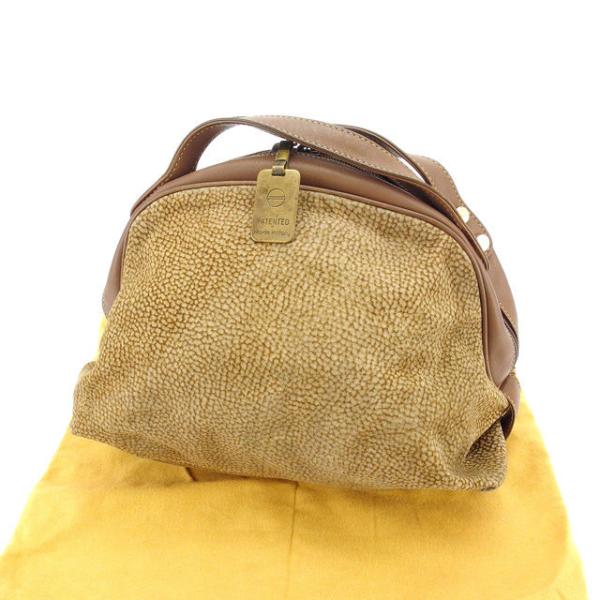 ■管理番号：T14691【商品説明】ボルボネーゼの 「redwallタグ付き」 ハンドバッグです♪定番人気のウズラ柄☆ちょっとした小物を入れてオシャレに持ち歩けます。◆ランク 【6】【6】通常の使用感があるお品物【状態】まだまだお使いいただ...