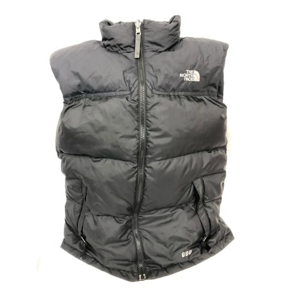 ブランド：ノースフェイス 商品名：中綿ベスト 付属品：なし サイズ：表記サイズ　Ｌ/Ｇ（14/16）　着丈約60ｃｍ　身幅約50ｃｍ カラー：ブラック  素材：ポリエステル100％ ×グースダウン程度：Ａ’（ＵＳＥＤ少々のキズや汚れ）  コ...