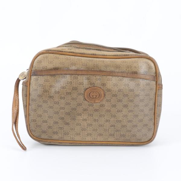 ブランド名：GUCCI グッチ商品名 : マイクロGG 014 58 0128サイズ : W22cm×H5cm×D5cmハンドル：約30cm（調整可能な場合は最長を記載しております）※若干の誤差はお許しください※付属品は画像のものがつきます...