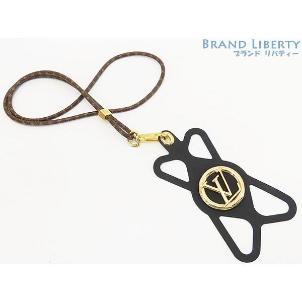 ●ブランドルイヴィトン　LOUIS VUITTON●商品名モノグラム　フォンホルダー ルイーズストラップ付　スマートフォン iPhone SE 12 13 14 15 Pro Max Plus ケース　携帯カバー　アイフォン●サイズW：7c...
