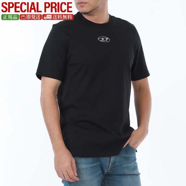 【商品名】★2026SS★　DIESEL ディーゼル A17880 0CLBR T-ADJUST-OD Tシャツ 半袖 メンズ (新品）【品番】ブラック：A17880-0CLBR-9XX【カラー】ブラック【素材】100%コットン【サイズ】S...