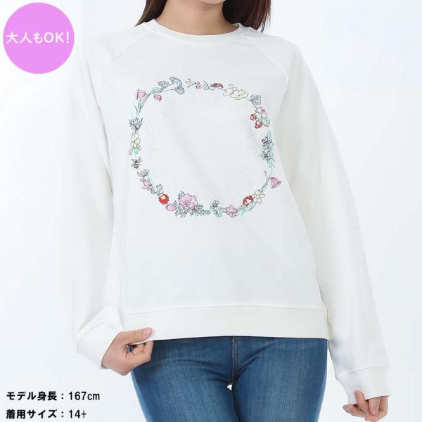 【商品名】★2025SS★STELLA McCARTNEY KIDS ステラマッカートニー キッズ TW4B60 Z0499 101 フラワー刺繍 スウェット 大人もOK (新品)【品番】TW4B60-Z0499-101【カラー】ホワイト【...