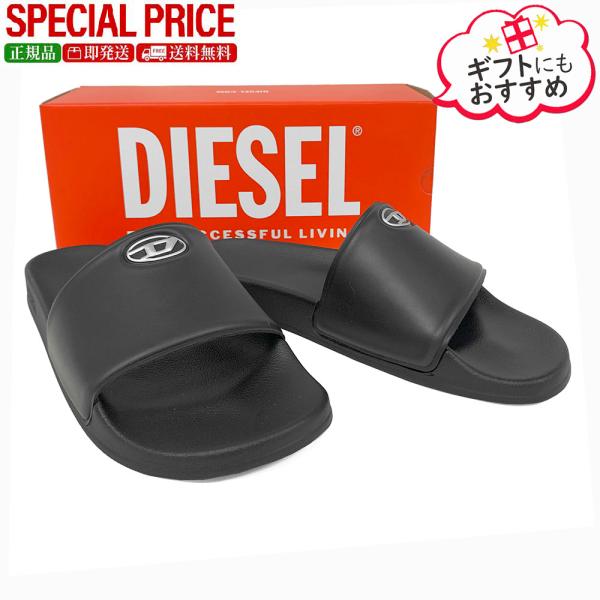 ■商品名DIESEL ディーゼル Y03915 P7621 SA-BLOOP シャワーサンダル スライドサンダル メンズ ブラック■シーズン2026年春夏新作■モデルY03915-P7621■カラーH7591/ Black/Silver■サ...