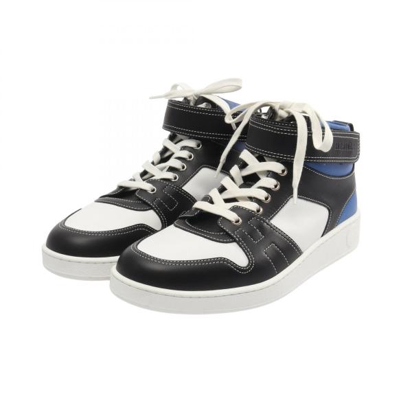 ■状態：ランクA若干の使用感、傷、擦れ、汚れが見られます■ブランド名：HERMES（エルメス）■商品名：フリースタイル スニーカー    ■カラー：ホワイト / ブラック系 / ホワイト系 / ブルー系■素材：レザー■サイズ：表記サイズ：4...