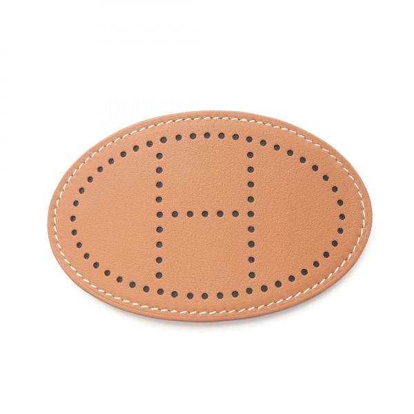 HERMES（エルメス） エヴリン ブランドオフ レザー バレッタ スイフト