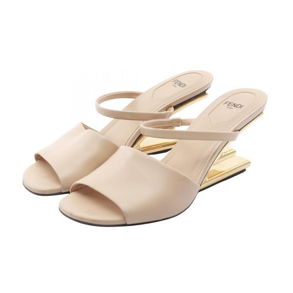 FENDI（フェンディ） ブランドオフ レザー ミュール 中古 レディース