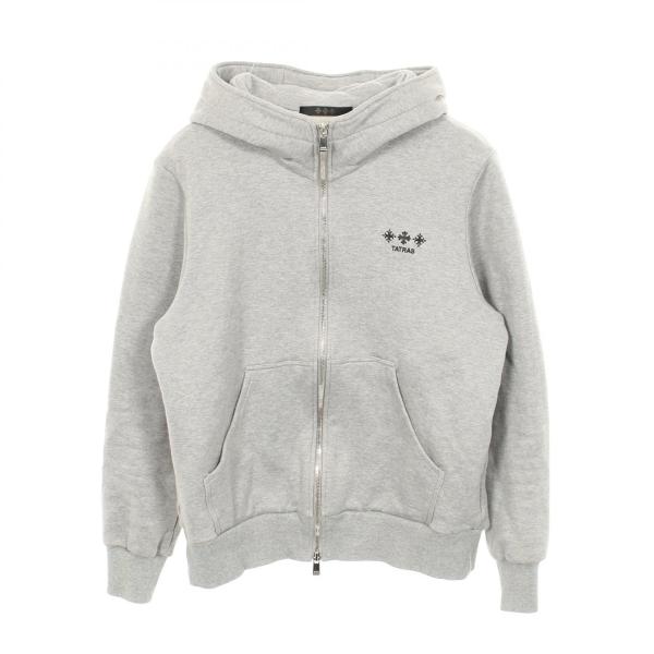 ■状態：ランクB使用感、傷、擦れ、汚れが見られます■ブランド名：TATRAS（タトラス）■商品名：B'2nd Exclusive CIAGO  パーカー    ■カラー：グレー系■素材：コットン■サイズ：表記サイズ：02 肩幅：約43cm ...