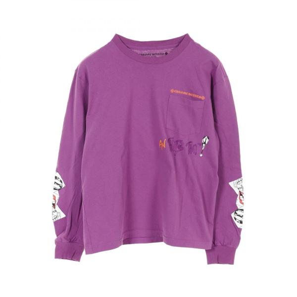 ■状態：ランクA若干の使用感、傷、擦れ、汚れが見られます■ブランド名：CHROME HEARTS（クロムハーツ）■商品名：Chrome Hearts × MATTY BOY I WANT MORE NOT LESS カットソー    ■カラ...