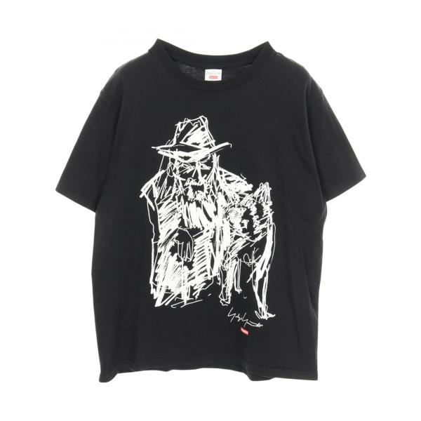 ■状態：ランクA若干の使用感、傷、擦れ、汚れが見られます■ブランド名：Supreme（シュプリーム）■商品名：Supreme × Yoji Yamamoto Scribble Portrait Tee 半袖Tシャツ    ■カラー：ブラック...