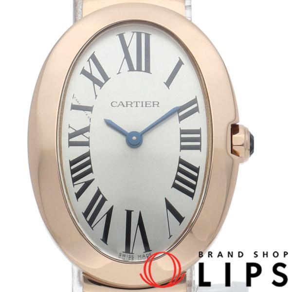 商品番号:2000084233500091ブランド:CARTIER (カルティエ)商品名:ベニュワールSM ウォッチ商品名(英):Baignoire SM型　番:W8000005素　材:K18PGケース素材:ピンクゴールドベルト素材:ピンク...