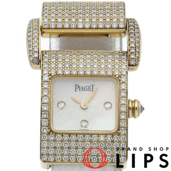 商品番号:2000176233500170ブランド:PIAGET (ピアジェ)商品名:ミスプロトコール ウォッチ ダイヤベゼル商品名(英):Miss Protocole型　番:5225素　材:K18YGケース素材:イエローゴールドベルト素材...