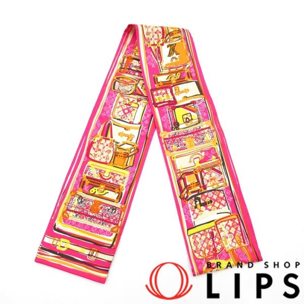 商品番号:2000323233500053ブランド:LOUIS VUITTON (ルイ・ヴィトン)商品名:バンドー トランクケース素　材:シルク100％カラー:ピンク高さ:約120cm幅:約8cm付属品:箱 保存袋保証内容:無程　度:Aラン...