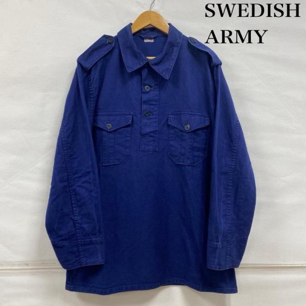 メーカー：ミリタリー / ミリタリー形状：ジャケット、上着 / ジャンパー、ブルゾンサイズ：表記サイズ：-肩幅：48 cm、袖丈：63 cm、着丈：80.5 cm、身幅：57 cmカラー：紺 / ネイビー柄 / パターン：無地素材：素材タグ...