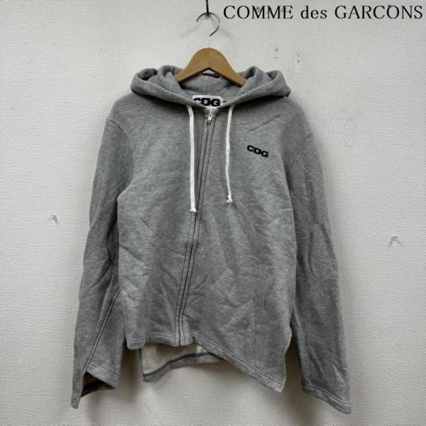 メーカー：コムデギャルソン / COMME des GARCONS形状：パーカー / 長袖サイズ：表記サイズ：S肩幅：50 cm、袖丈：64 cm、着丈：63 cm、身幅：49 cmカラー：灰 / グレー柄 / パターン：素材：商品状態：着...