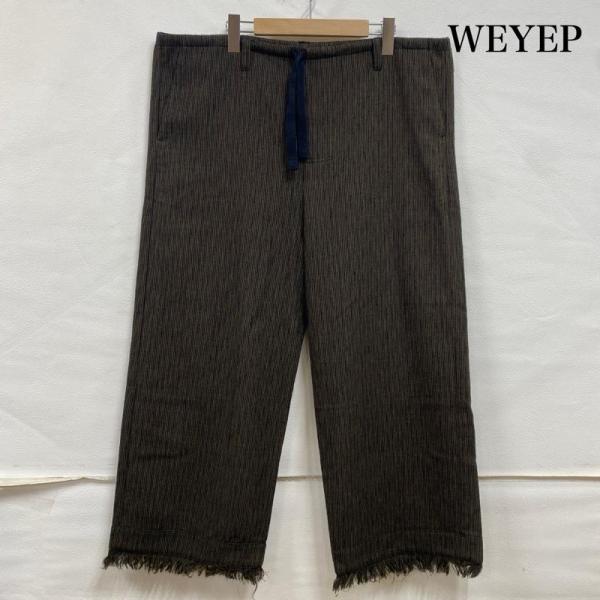 メーカー：ウィエップ / WEYEP形状：その他ボトムスサイズ：表記サイズ：FREEウエスト：102 cm、ヒップ：110 cm、もも周り：72 cm、裾周り：56 cm、股上：39 cm、股下：60 cmカラー：柄 / パターン：素材：画...