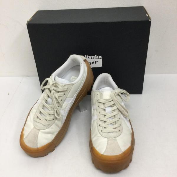 メーカー：オニツカタイガー / ONITSUKA TIGER形状：スニーカー / スニーカーサイズ：表記サイズ：26.0cmカラー：白 / ホワイト柄 / パターン：無地素材：商品状態：着用感がありますが、汚れやダメージが比較的少ないお品物...