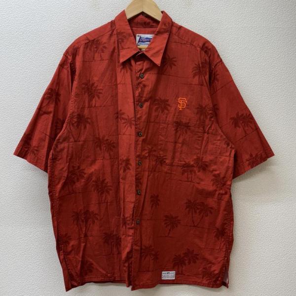 メーカー：レインスプーナー / reyn spooner形状：シャツ、ブラウス / 半袖サイズ：表記サイズ：XL肩幅：52 cm、袖丈：32 cm、着丈：77 cm、身幅：67 cmカラー：橙 / オレンジ柄 / パターン：素材：商品状態：...