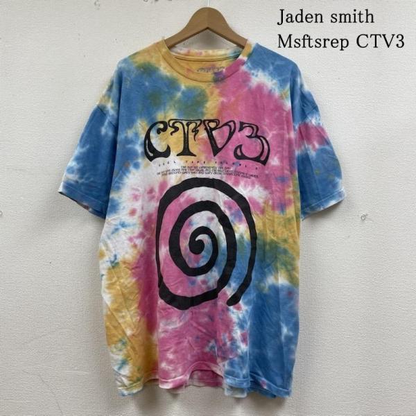 メーカー：古着 / USED形状：Tシャツ / 半袖サイズ：表記サイズ：XL肩幅：58 cm、袖丈：22 cm、着丈：79 cm、身幅：62 cmカラー：マルチカラー / マルチカラー柄 / パターン：その他、ロゴ、文字、プリント素材：素材...