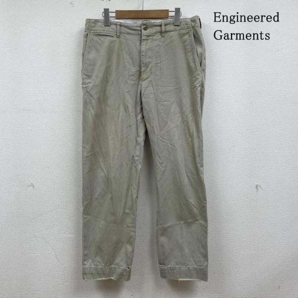 メーカー：エンジニアードガーメンツ / Engineered Garments形状：パンツ / チノパンサイズ：表記サイズ：Sウエスト：80 cm、ヒップ：98 cm、もも周り：62 cm、裾周り：38 cm、股上：27 cm、股下：70 ...