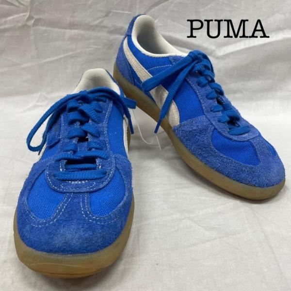 メーカー：プーマ / PUMA形状：スニーカー / スニーカーサイズ：表記サイズ：26.5cmカラー：青 / ブルー柄 / パターン：素材：商品状態：着用感がありますが、汚れやダメージが比較的少ないお品物です。※程度・状態に関しては、当店の...