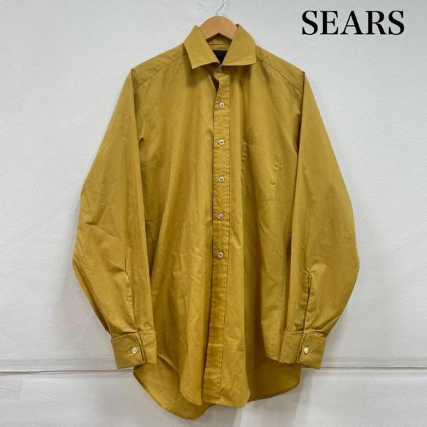 メーカー：ヴィンテージ / VINTAGE形状：シャツ、ブラウス / 長袖サイズ：表記サイズ：34肩幅：42 cm、袖丈：63 cm、着丈：85 cm、身幅：56 cmカラー：黄 / イエロー柄 / パターン：素材：綿（コットン）、ポリエス...