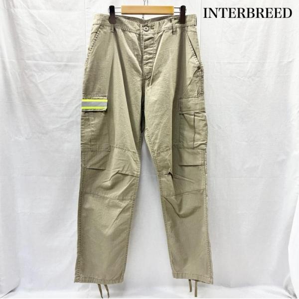 メーカー：インターブリード / INTERBREED形状：パンツ / ワークパンツ、ペインターパンツサイズ：表記サイズ：Mウエスト：82 cm、ヒップ：114 cm、もも周り：69 cm、裾周り：41 cm、股上：0 cm、股下：0 cmカ...