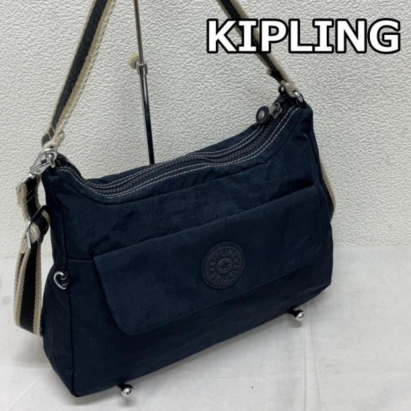 メーカー：キプリング / kipling形状：ショルダーバッグ / ショルダーバッグサイズ：表記サイズ：-幅：31 cm、マチ：8 cm、高さ：25 cmカラー：紺 / ネイビー柄 / パターン：素材：商品状態：着用感がありますが、汚れやダ...