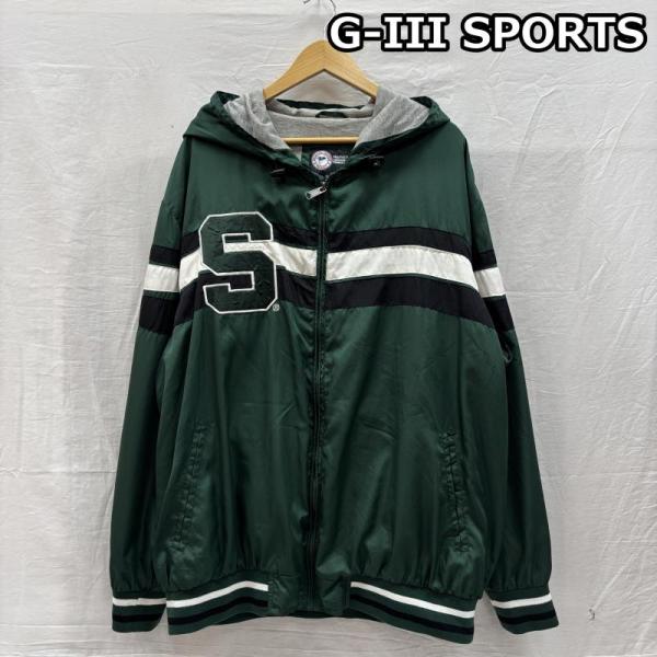 メーカー：古着 / USED形状：ジャケット、上着 / ジャンパー、ブルゾンサイズ：表記サイズ：XXL肩幅：58 cm、袖丈：65 cm、着丈：76 cm、身幅：75 cmカラー：緑 / グリーン柄 / パターン：素材：商品状態：使用感があ...