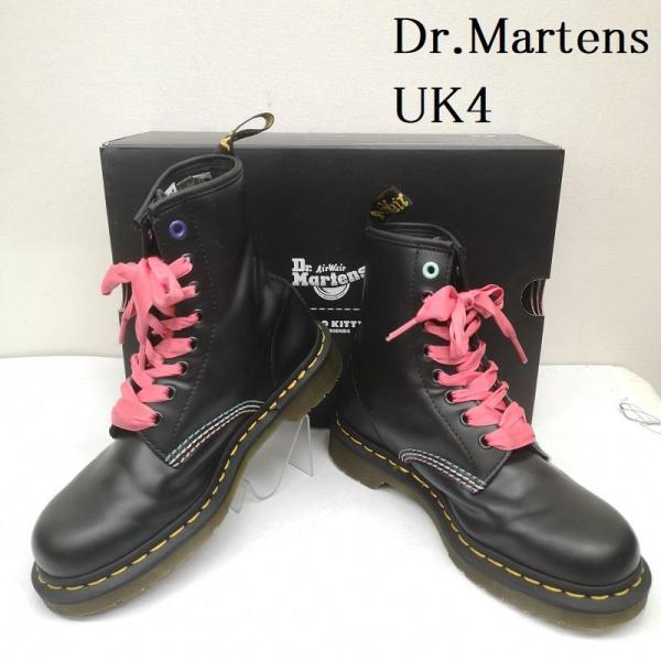 メーカー：ドクターマーチン / Dr.Martens形状：ブーツ / 一般サイズ：表記サイズ：UK：4カラー：黒 / ブラック柄 / パターン：素材：商品状態：多少の使用感はありますが、汚れやダメージも目立たなく良好なお品物です。※程度・状...