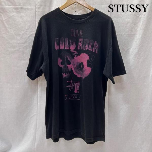 メーカー：ステューシー / STUSSY形状：Tシャツ / 半袖サイズ：表記サイズ：L肩幅：55.5 cm、袖丈：25 cm、着丈：71.5 cm、身幅：58.5 cmカラー：黒 / ブラック、桃 / ピンク柄 / パターン：プリント素材：...
