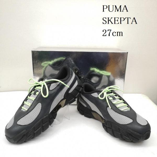 メーカー：プーマ / PUMA形状：スニーカー / スニーカーサイズ：表記サイズ：27.0cmカラー：黒 / ブラック、灰 / グレー柄 / パターン：素材：商品状態：未使用に近い状態で使用感の少ないきれいなお品物です。※程度・状態に関して...