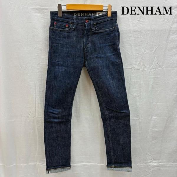 メーカー：デンハム / DENHAM形状：パンツ / デニム、ジーンズサイズ：表記サイズ：27インチウエスト：74 cm、もも周り：44 cm、裾周り：30 cm、股下：72 cm、総丈：95 cmカラー：インディゴ / インディゴ柄 / ...
