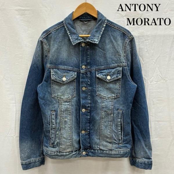 メーカー：アントニーモラート / ANTONY MORATO形状：ジャケット、上着 / ジャンパー、ブルゾンサイズ：表記サイズ：48肩幅：44 cm、袖丈：63.5 cm、着丈：61 cm、身幅：52.5 cmカラー：インディゴ / インデ...