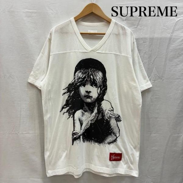 メーカー：シュプリーム / Supreme形状：Tシャツ / 半袖サイズ：表記サイズ：L肩幅：50 cm、袖丈：26 cm、着丈：74.5 cm、身幅：58.5 cmカラー：白 / ホワイト柄 / パターン：プリント素材：画像参照商品状態：...