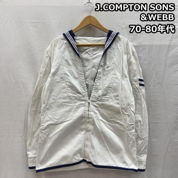 メーカー：古着 / USED形状：ジャケット、上着 / ジャンパー、ブルゾンサイズ：表記サイズ：-肩幅：49 cm、袖丈：64 cm、着丈：72 cm、身幅：54 cmカラー：白 / ホワイト、紺 / ネイビー柄 / パターン：素材：商品状...