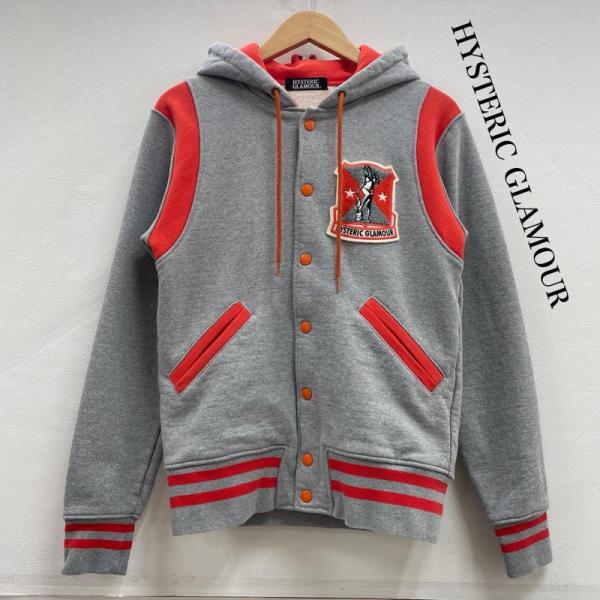 メーカー：ヒステリックグラマー / HYSTERIC GLAMOUR形状：その他トップスサイズ：表記サイズ：S肩幅：43 cm、袖丈：62 cm、着丈：60 cm、身幅：46.5 cmカラー：灰 / グレー、橙 / オレンジ柄 / パターン...