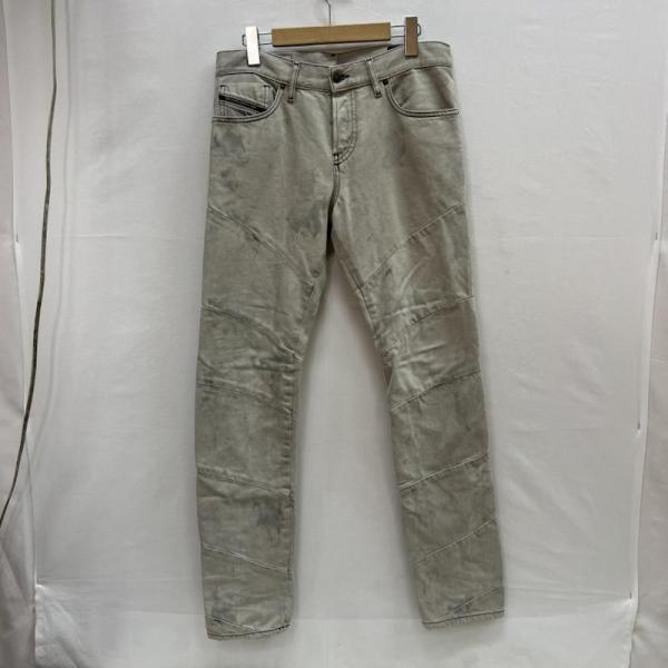 メーカー：ディーゼル / DIESEL形状：その他ボトムスサイズ：表記サイズ：28インチウエスト：82 cm、もも周り：54 cm、裾周り：30 cm、股上：26 cm、股下：79 cmカラー：灰 / グレー柄 / パターン：素材：画像参照...