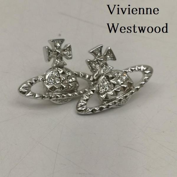 メーカー：ヴィヴィアンウエストウッド / Vivienne Westwood形状：アクセサリー / ピアスサイズ：表記サイズ：-縦：1.9 cm、横：2.7 cmカラー：銀 / シルバー柄 / パターン：素材：商品状態：多少の使用感はありま...