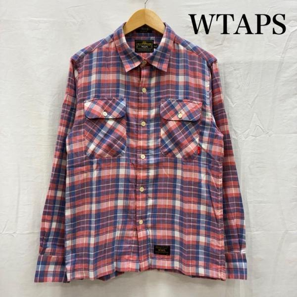 メーカー：ダブルタップス / WTAPS形状：シャツ、ブラウス / 長袖サイズ：表記サイズ：M肩幅：42.5 cm、袖丈：62 cm、着丈：69.5 cm、身幅：52 cmカラー：柄 / パターン：チェック素材：画像参照商品状態：多少の使用...