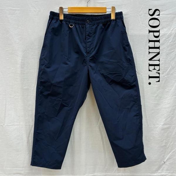 メーカー：ソフネット / SOPHNET.形状：その他ボトムスサイズ：表記サイズ：Mウエスト：70 cm、ヒップ：104 cm、もも周り：64 cm、裾周り：35 cm、股上：32.5 cm、股下：54 cmカラー：紺 / ネイビー柄 / ...