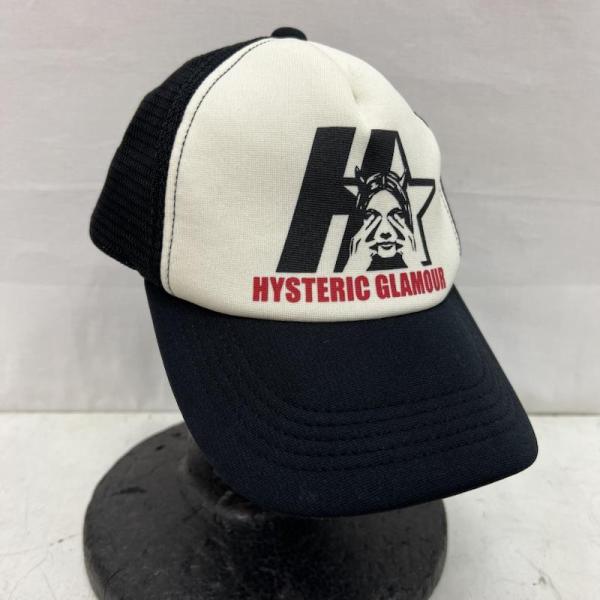 メーカー：ヒステリックグラマー / HYSTERIC GLAMOUR形状：帽子 / キャップサイズ：表記サイズ：FREEカラー：黒 / ブラック柄 / パターン：素材：画像参照商品状態：着用感がありますが、汚れやダメージが比較的少ないお品物...