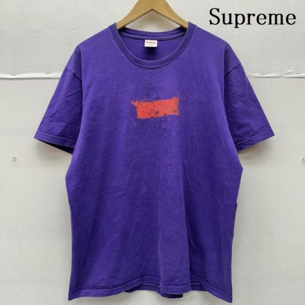メーカー：シュプリーム / Supreme形状：Tシャツ / 半袖サイズ：表記サイズ：M肩幅：49 cm、袖丈：21 cm、着丈：69 cm、身幅：55 cmカラー：紫 / パープル柄 / パターン：素材：商品状態：着用感がありますが、汚れ...