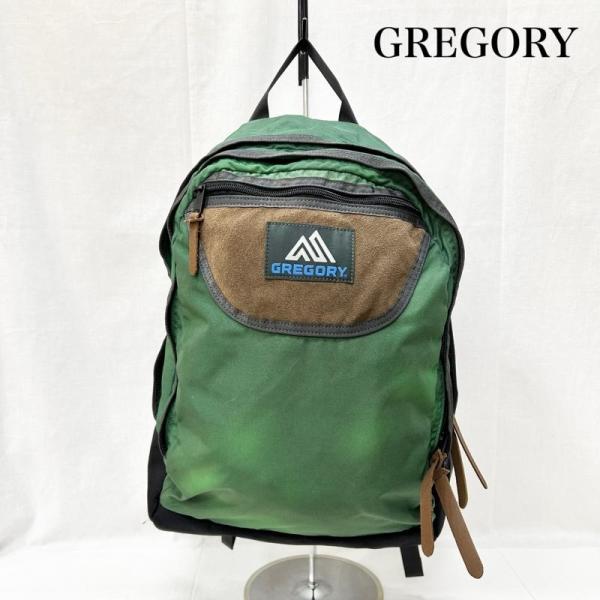 メーカー：グレゴリー / GREGORY形状：リュックサック、デイパック / リュックサック、デイバッグサイズ：表記サイズ：-幅：30 cm、マチ：16 cm、高さ：46.5 cmカラー：黒 / ブラック、緑 / グリーン柄 / パターン：...